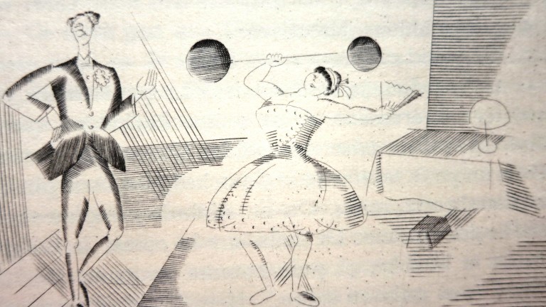 COLETTE. Illustrations de J.-E.LABOUREUR. L’envers du music-hall. | Le blog