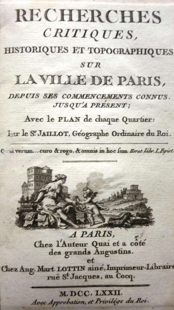 JAILLOT (J.B.RENOU DE CHAUVIGNE). Recherches critiques, historiques et ... JAILLOT (J.B.RENOU DE CHAUVIGNE). Recherches critiques, historiques et ...