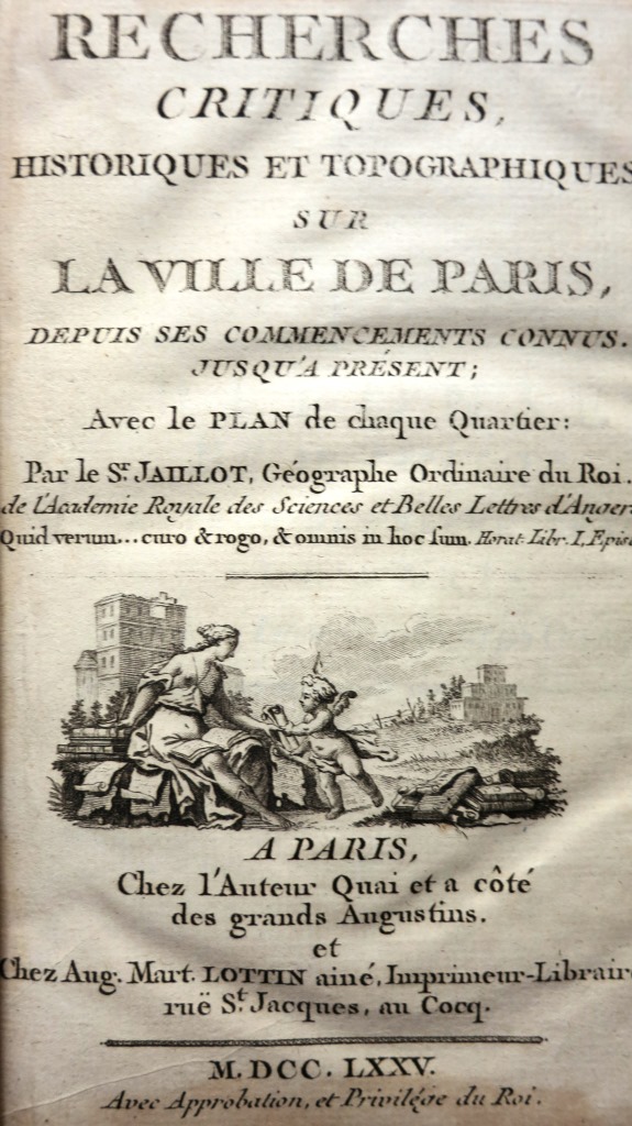 JAILLOT (J.B.RENOU DE CHAUVIGNE). Recherches critiques, historiques et ... JAILLOT (J.B.RENOU DE CHAUVIGNE). Recherches critiques, historiques et ...