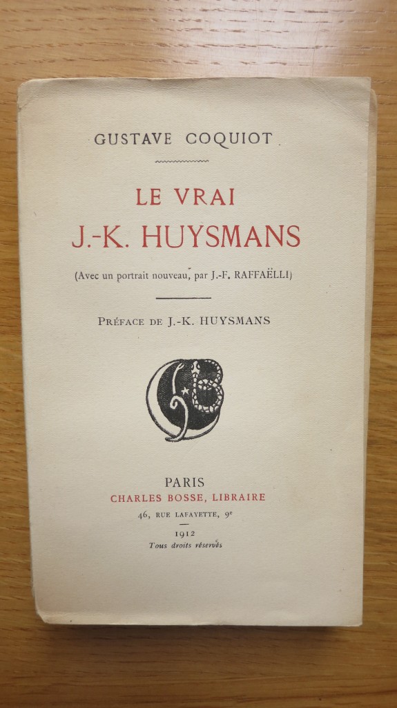 Autour de Joris-Karl HUYSMANS. | Le blog